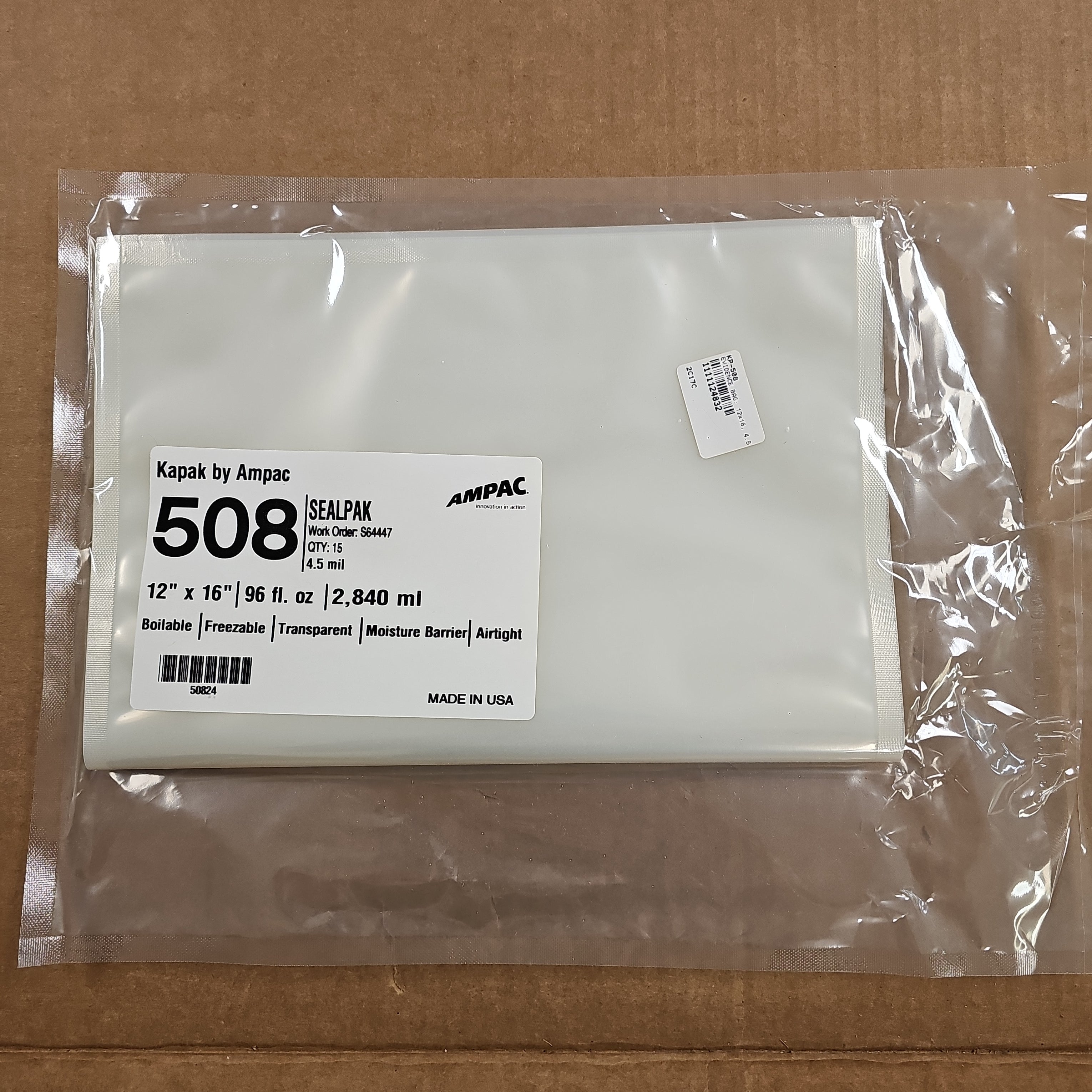 EVIDENCE BAG: 12x16, 4.5 MIL [15/PK] 508-24 – GunCycle