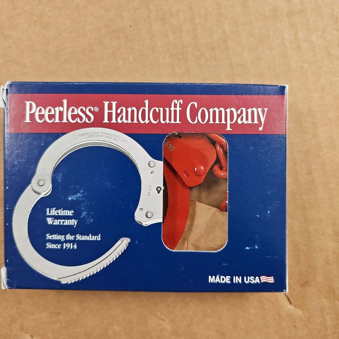 Peerless Model 753 Red Leg Irons – Secure, Visible, Comfortable – GunCycle