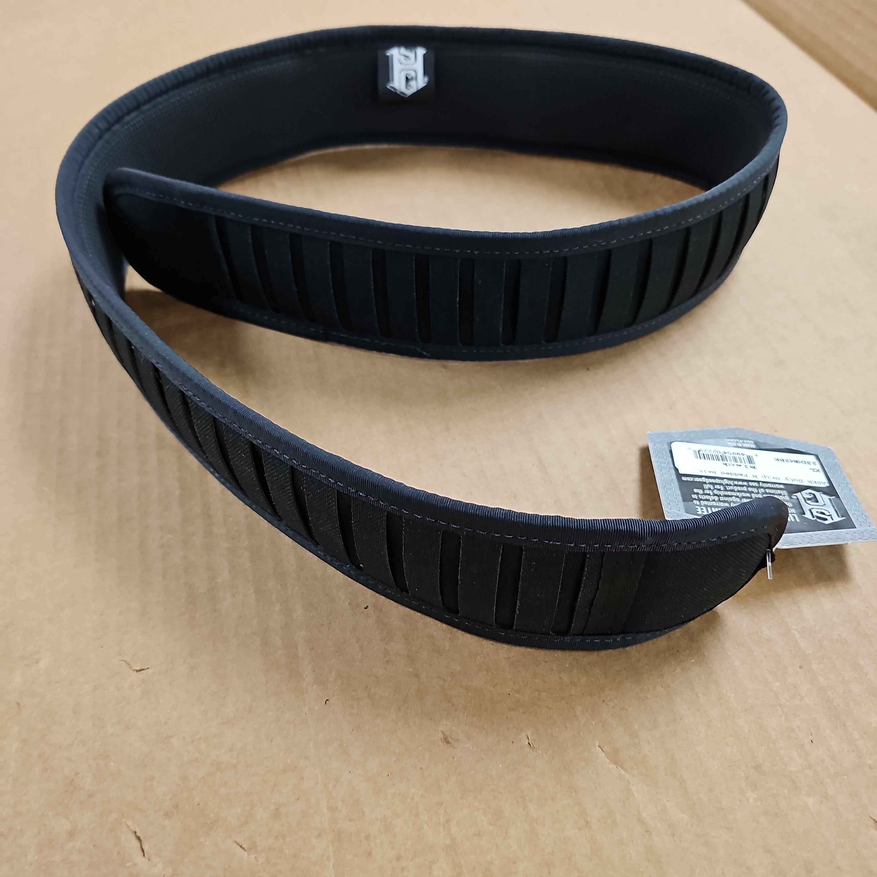 High Speed Gear Belt Duty Belt Laser Grip Padded Molle, Black, X-Large ...